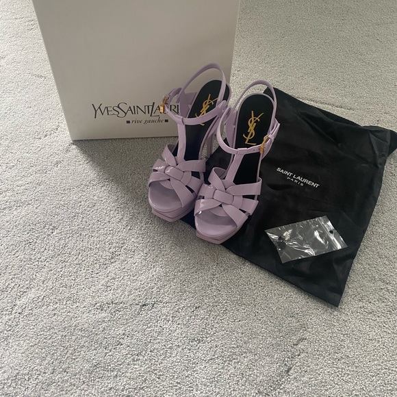 Yves Saint Laurent | Shoes | Yves Saint Laurent Platform Heels | Poshmark